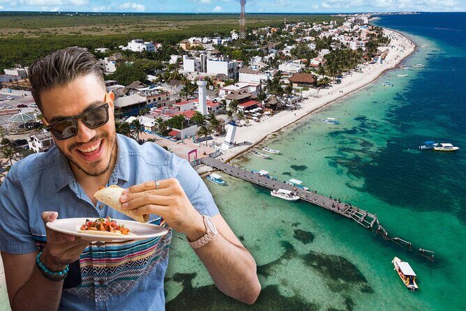 Puerto Morelos City & Taco Tour with Tequila Tasting from Cancun - Transportation and Group Size
