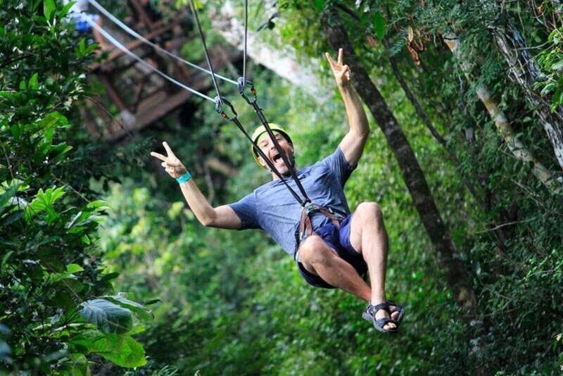 Puerto Morelos: Extreme ATVs, Zipline and Cenote Tour - ATV Ride Through the Jungle