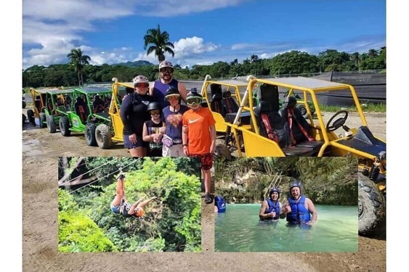 Puerto Plata: Buggy, Waterfalls, Zipline & Lunch Tour - Detailed Breakdown of the Itinerary