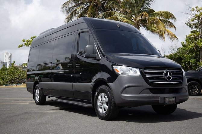 Puerto Rico Island Wide Private Transfers, 14Pax Lux Sprinter Van - Zones and Pickup Details