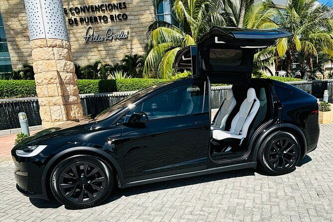 Puerto Rico Island Wide Transfer, Tesla Model X Luxury SUV. - Key Points