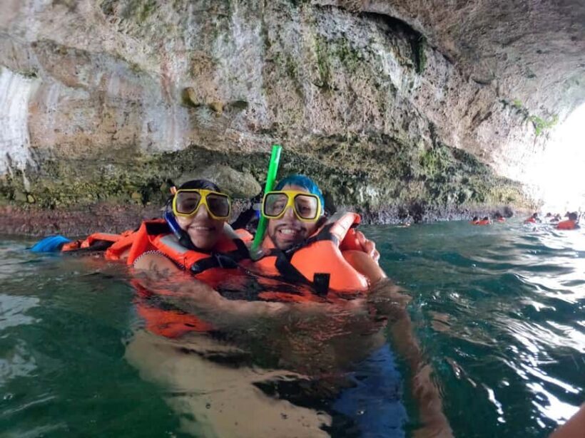 Puerto Vallarta: All-inclusive cruise-ship passenger snorkeling beach and waterfall - Key Points