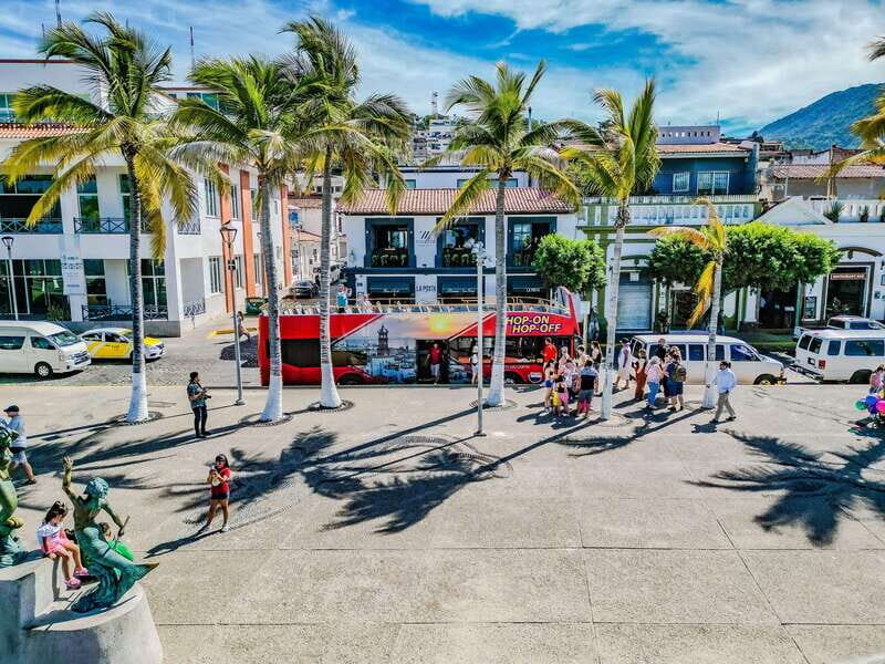 Puerto Vallarta: Hop-On-Hop-Off City Bus Tour - Stops and Highlights