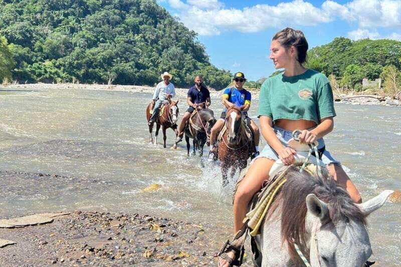 Puerto Vallarta: Horseback Riding, Lunch & Unlimited Drinks - Key Points