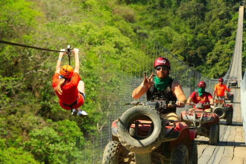 Puerto Vallarta: Jorullo Bridge ATV + ZipLine + Mules - FAQ