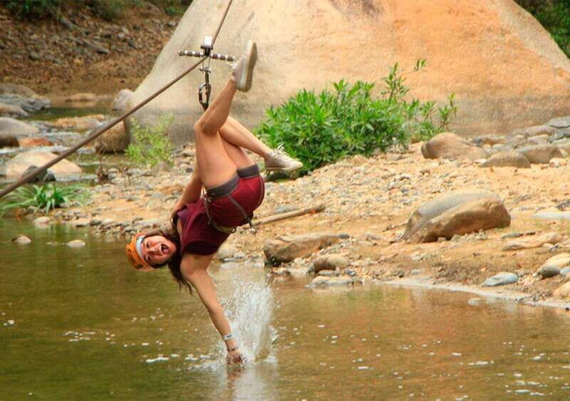 Puerto Vallarta: ZipLine + Jorullo Bridge Pass + Mule Ride - Relaxing at the Infinity Pool