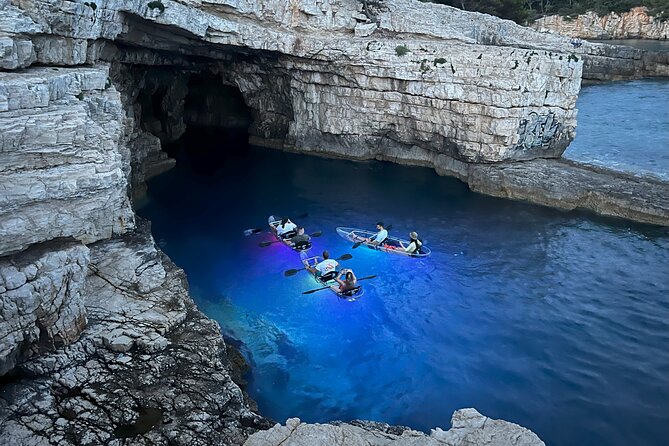 Pula: Sunset/Night-time Illuminated Transparent Kayak Cave Tour - The Authenticity and Overall Impression