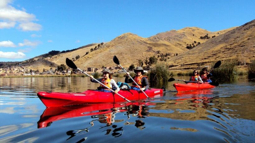 Puno: Uros Island - Kayak | Entrance | - An Introduction to the Uros Island Kayak Tour
