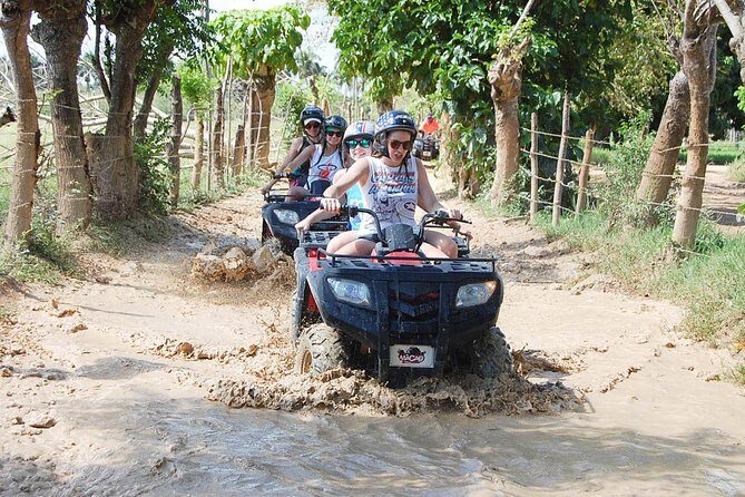 Punta Cana Adventure: Offroad 4x4 ATV - Cave and Macao Beach Dip - Transportation and Group Size