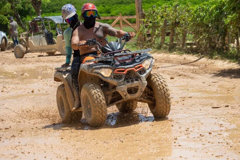 Punta Cana: ATV Tour with Underground Cave and Macao Beach - Key Points
