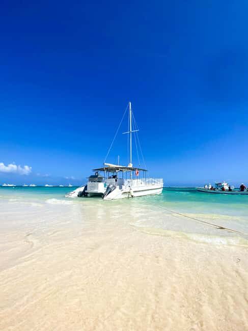 Punta Cana Bavaro: Private catamaran boat with snorkeling, open bar, and sailing - The Sum Up