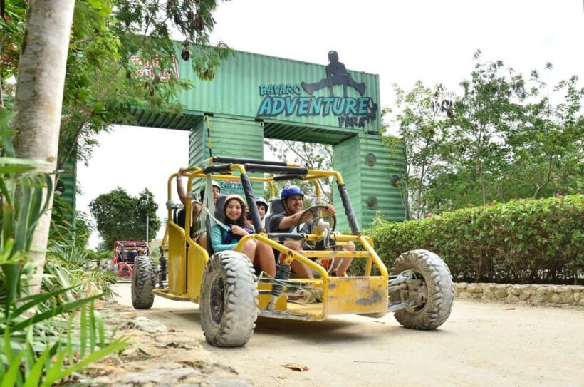 Punta Cana: Buggy Ride, Cenote, Waterfalls & Zipline Tour - Key Points