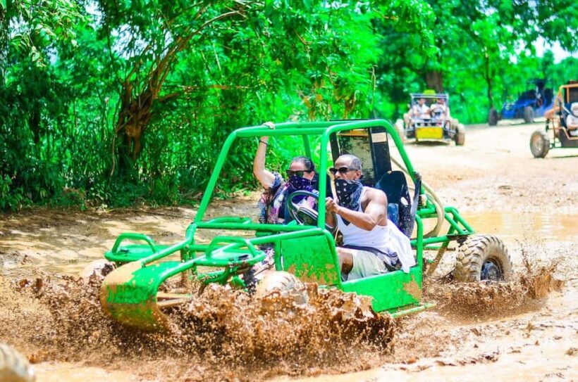 Punta Cana: Countryside and Macao Beach Half-Day Buggy Tour - Exploring the Water Cave