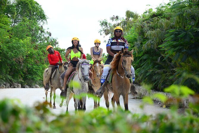 Punta Cana Horseback Riding & Waterfall Pool Adventure with Lunch - Key Points