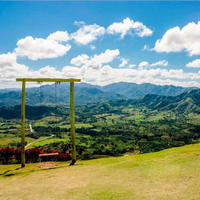 Punta Cana Montaña Redonda:Emerald Beach, Lunch, Small Group Private - The Iconic Swing Experience: Flying High Over Nature