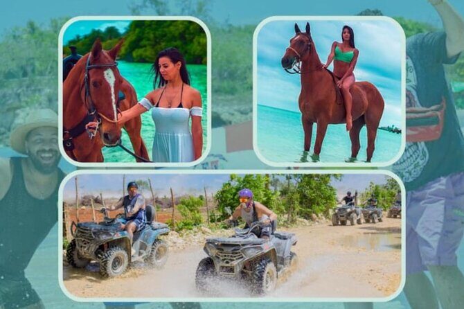 Punta Cana Tour in Atv + Horseback Riding Pick up Hotel - Key Points