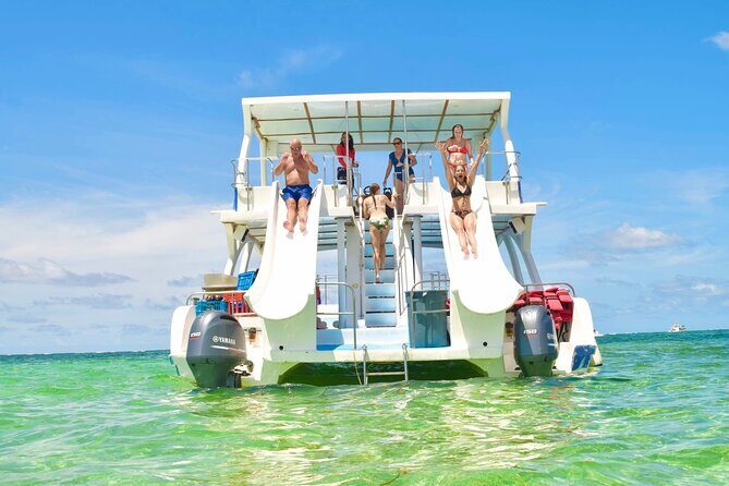 Punta Cana VIP Party Cruise with Snorkeling & Double Slide - Key Points