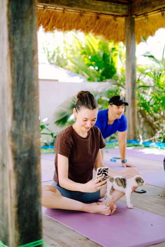 Puppy Yoga in Bali, Ubud  #1 Thing to Do in Bali - Supporting a Good Cause