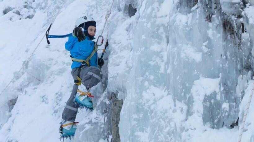 Pyhätunturi: Kid's Ice Climbing Adventure in Finnish Lapland - An Introduction to the Kid’s Ice Climbing Experience