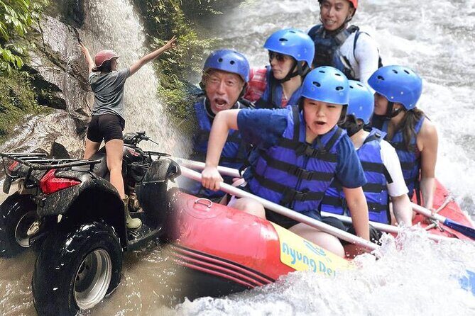 Quad Bike Bali With Tunnel, Waterfall and Rafting Adventure - The Thrilling White-Water Rafting