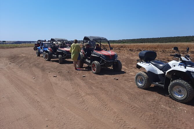 Quad/Buggy TOUR to Akamas (Lara Bay) Approx. 3 Hours - Pickup and Meeting Information