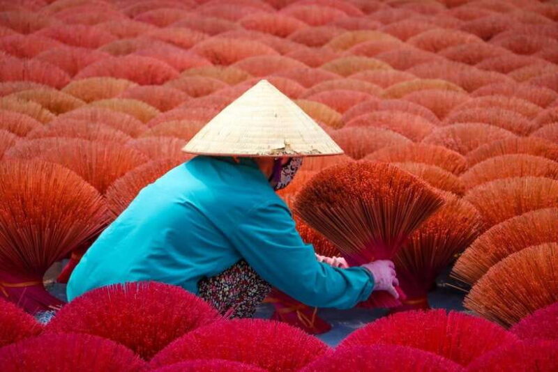 Quang Phu Cau Incense Village, Hat Making Private Tour - The Day Itinerary: What You Can Expect