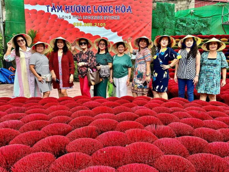 QUANG PHU CAU INCENSE VILLAGE WITH BOAT TRIP OR PAGODA - Key Points
