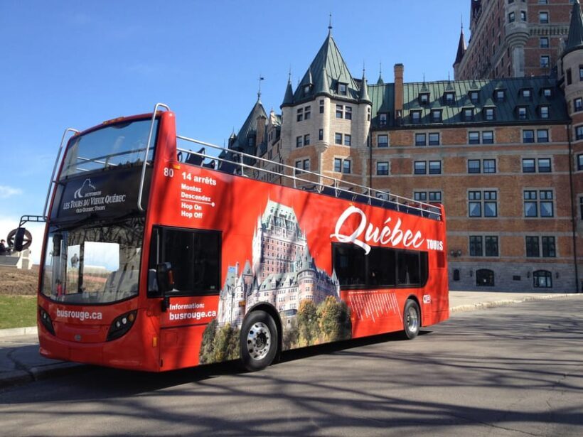 Quebec City: Hop-on Hop-off Open-Top Double Decker Bus Tour - The Sum Up