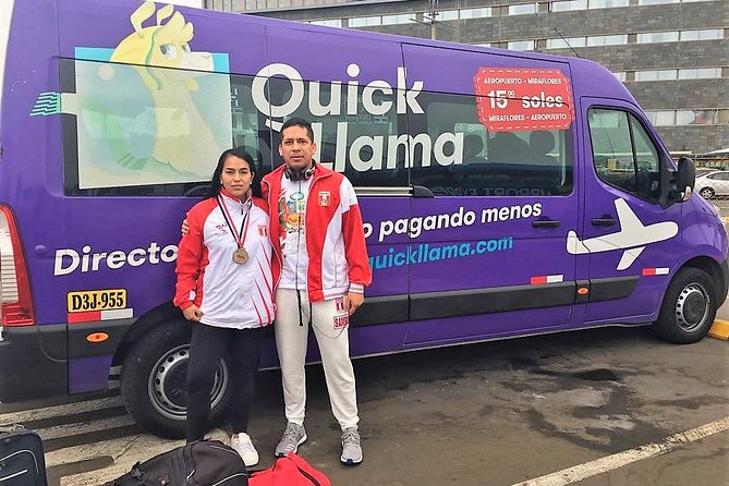 Quickllama: Door-To-Door Transfer From Lima Airport to Miraflores - Punctuality and Vehicle Conditions