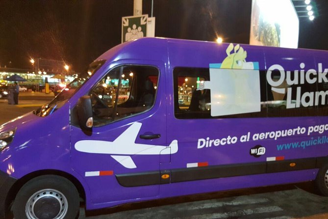 Quickllama: Door-To-Door Transfer From Lima Airport to Miraflores - Enhancing the Customer Journey