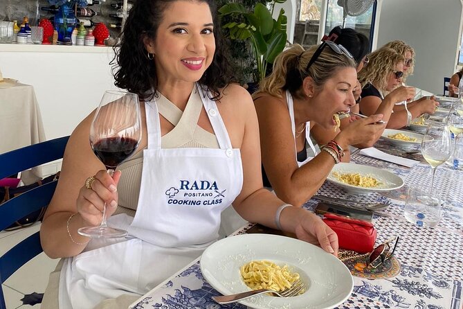 Rada Rooftop Cooking Class in Positano - Key Points