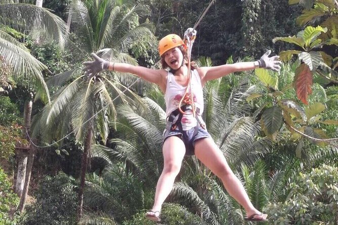 Rafting 7KM & ATV visit monkey cave and waterfall with Lunch - ATV Adventure in the Rainforest