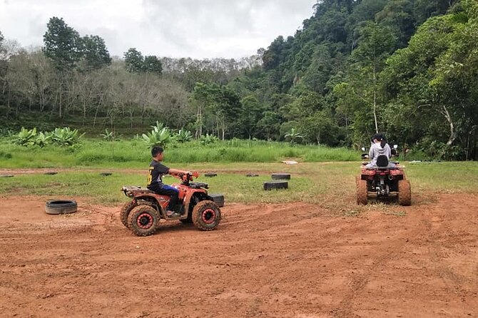 Rafting 7KM & ATV visit monkey cave and waterfall with Lunch - Zipline and Waterfall Stop