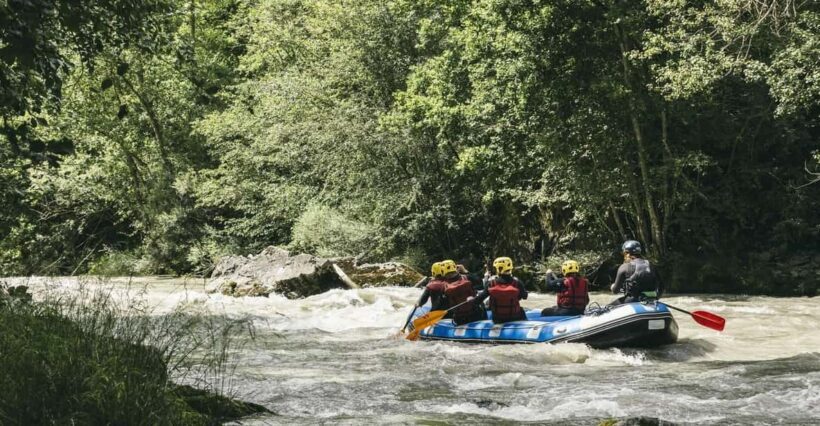 RAFTING: Descent of the Aime rapids - Key Points