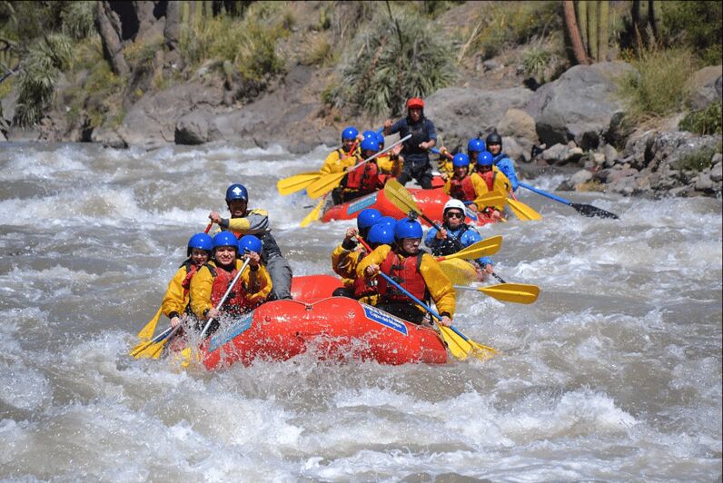 Rafting in the Maipo Canyon - Key Points