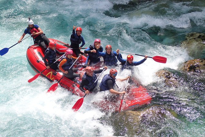 RAFTING on Soca River, Bovec, Slovenia - Highlights of the Soca River