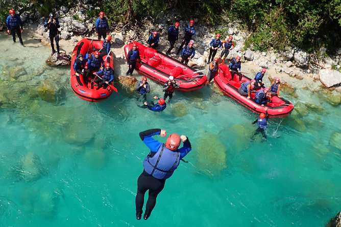 RAFTING on Soca River, Bovec, Slovenia - Preparing for the Rafting Adventure