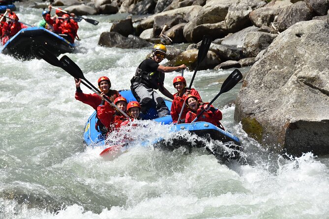 Rafting Power in the Noce Stream in Ossana - Après-Rafting: Relaxation and Reflection