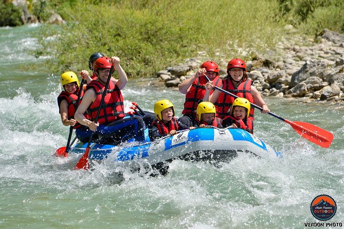 Rafting Verdon – "Explor Verdon" – Family Course - Key Points