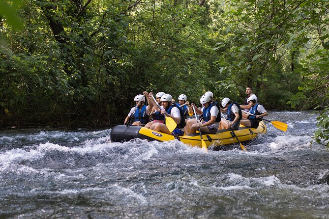 Rafting With Cave Exploring & Cliff Jumping |Go Pro 12| - Teamwork and Camaraderie on the River