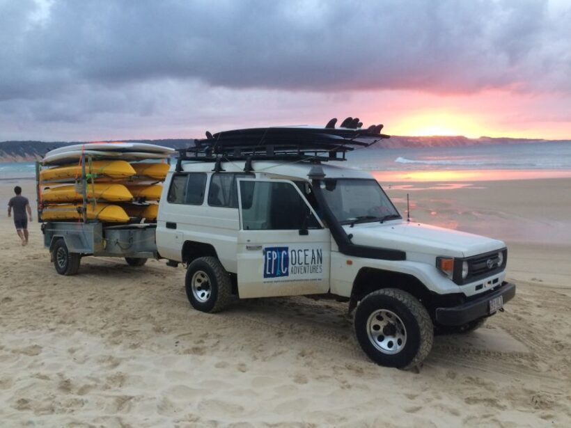 Rainbow Beach: 4WD Beach Drive Adventure and Surf Lesson - Exploring Rainbow Beach: A Scenic Starting Point