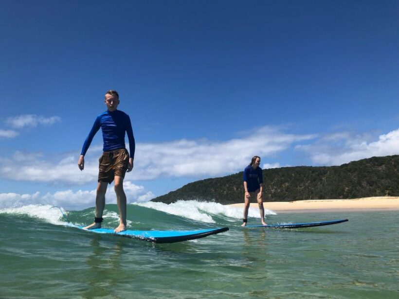 Rainbow Beach: 4WD Beach Drive Adventure and Surf Lesson - Wildlife and Natural Encounters