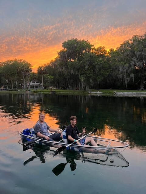 Rainbow Springs: Clear Kayak Sunset & Glow Tour - What the Experience Means for You