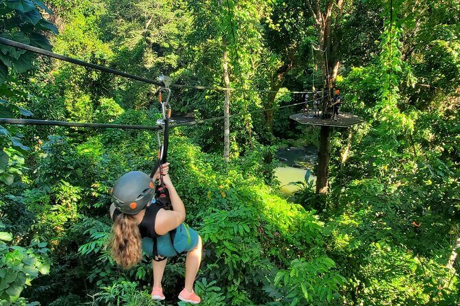 Rainforest and Junglequi Zipline Combo Tour - Key Points
