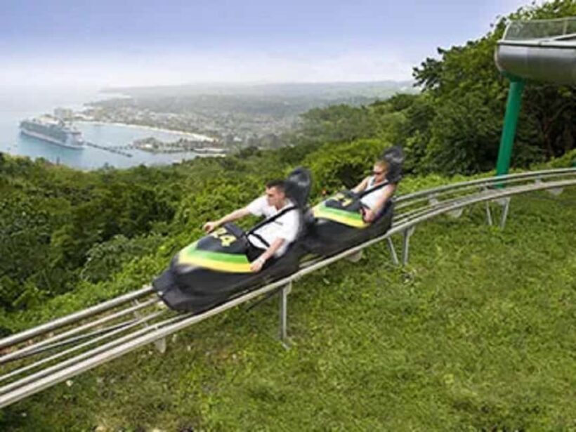 Rainforest Bobsled Mystic Mountain transportation - What to Expect During the Bobsled Ride