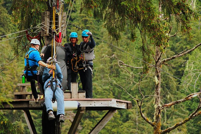 Rainforest Canopy & Zipline Adventure in Ketchikan, AK - FAQ