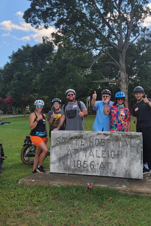 Raleigh Guided E-bike Tour: Ghosts, Greenway, Creepy History - Key Points