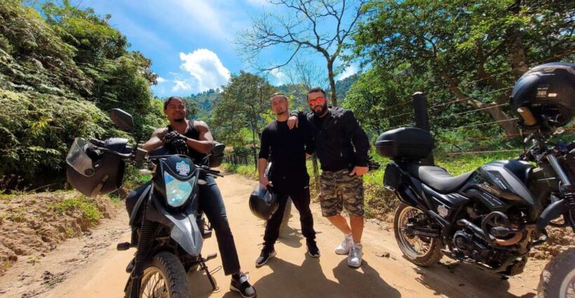 Rappel tour from Medellin. Transport by car or motorcycle - Food and Coffee: A Taste of Antioquia