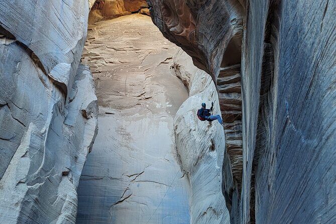 Rappelling through Rock Canyon Near Zion National Park - The Experience in Detail