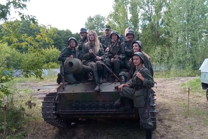 Real Tank Ride In Riga - Introduction